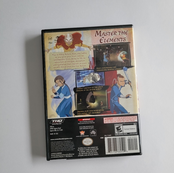 Video Games & Consoles | Avatar The Last Airbender Gamecube Video Game ...